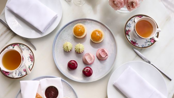 spring afternoon tea